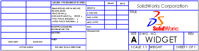 2016 SOLIDWORKS Help Title Blocks