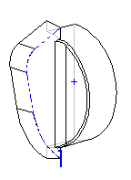 유동 반경 필렛의 예제 - 2010 - SOLIDWORKS 도움말