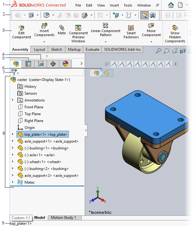 User Interface Overview - 2025 - SOLIDWORKS Connected Help User Interface Overview - 2025 - SOLIDWORKS Connected Help