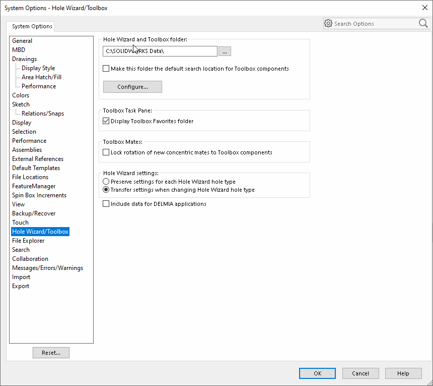 2020 api - System Options >Hole Wizard/Toolbox 2020 api - System Options >Hole Wizard/Toolbox