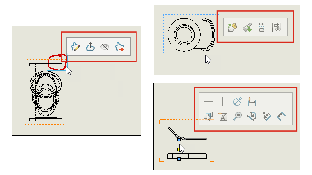 Context Toolbars and Menus in Drawings - 2021 - What's New in SOLIDWORKS Context Toolbars and Menus in Drawings - 2021 - What's New in SOLIDWORKS